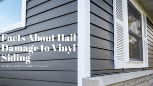 The Effects Of Hail Damage To Your Home’s Vinyl Siding | Siding & More ...